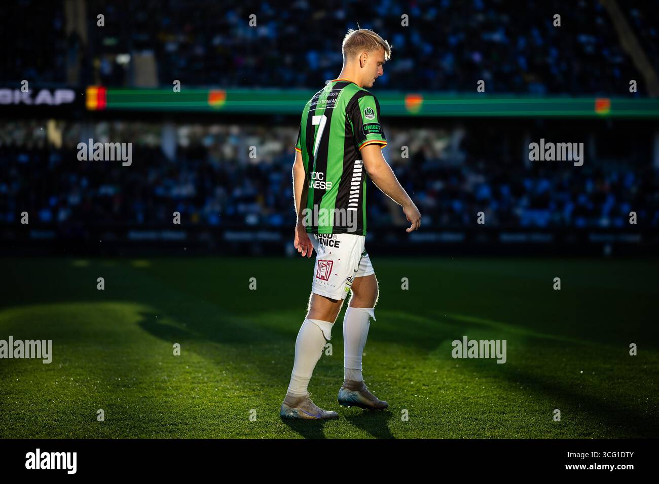 250825 GAIS Joackim Fagerjord inför fotbollsmatchen i Allsvenskan ...