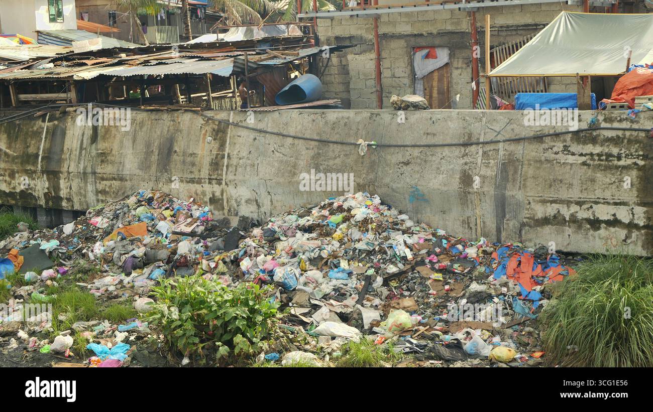 MANDAUE CITY, PHILIPPINES, JUNE 15, 2025: Plastics garbage Philippine ...