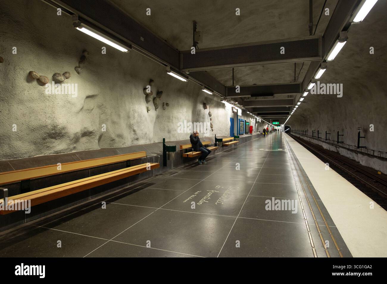 view of the Beautiful Metro Stations in Stockholm, 25 August 2025 ...