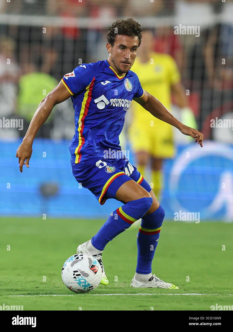 Luis Milla of Getafe CF during the La Liga EA Sports match between ...