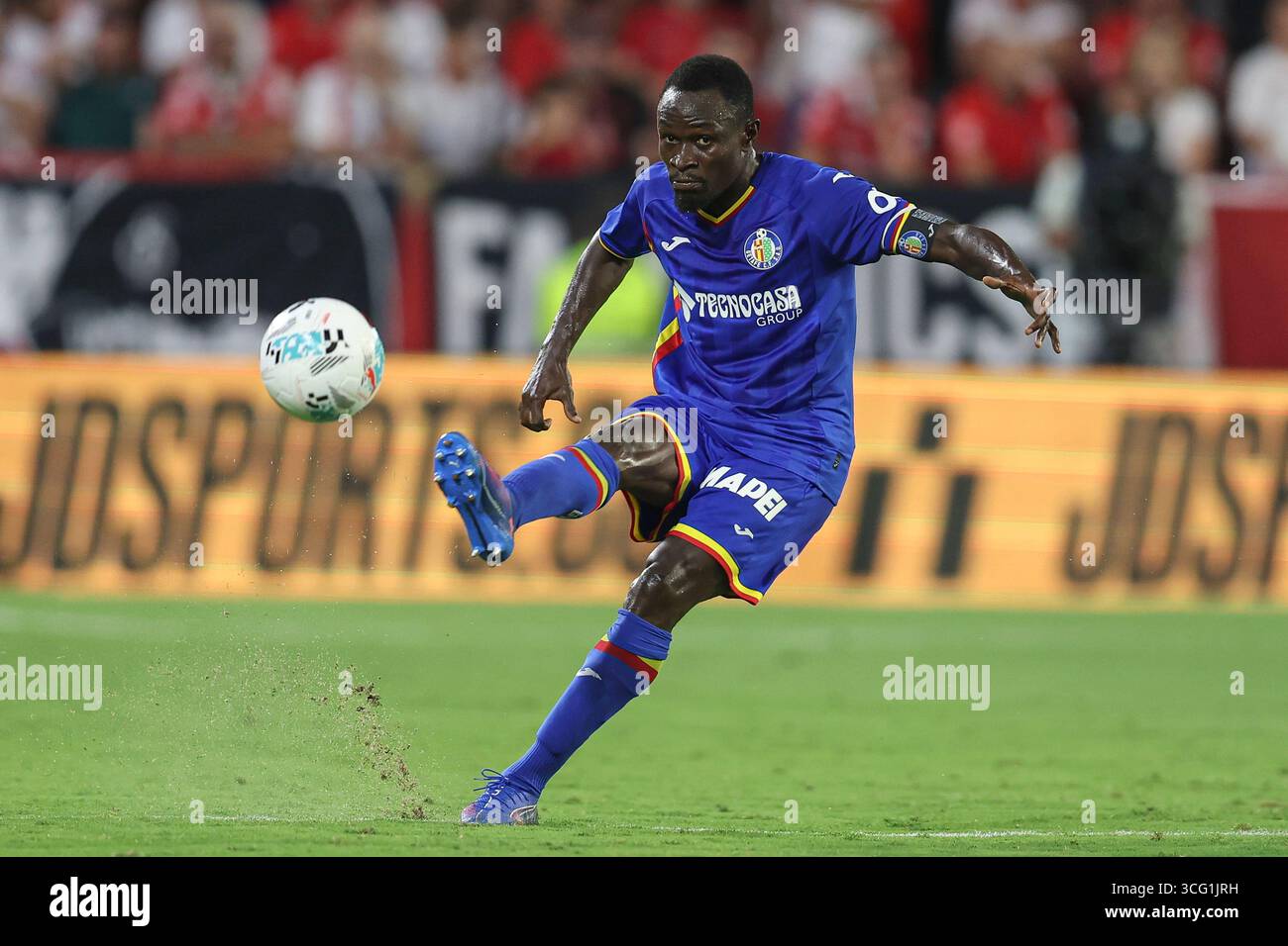 Dakonam Ortega Djene of Getafe CF during the La Liga EA Sports match ...