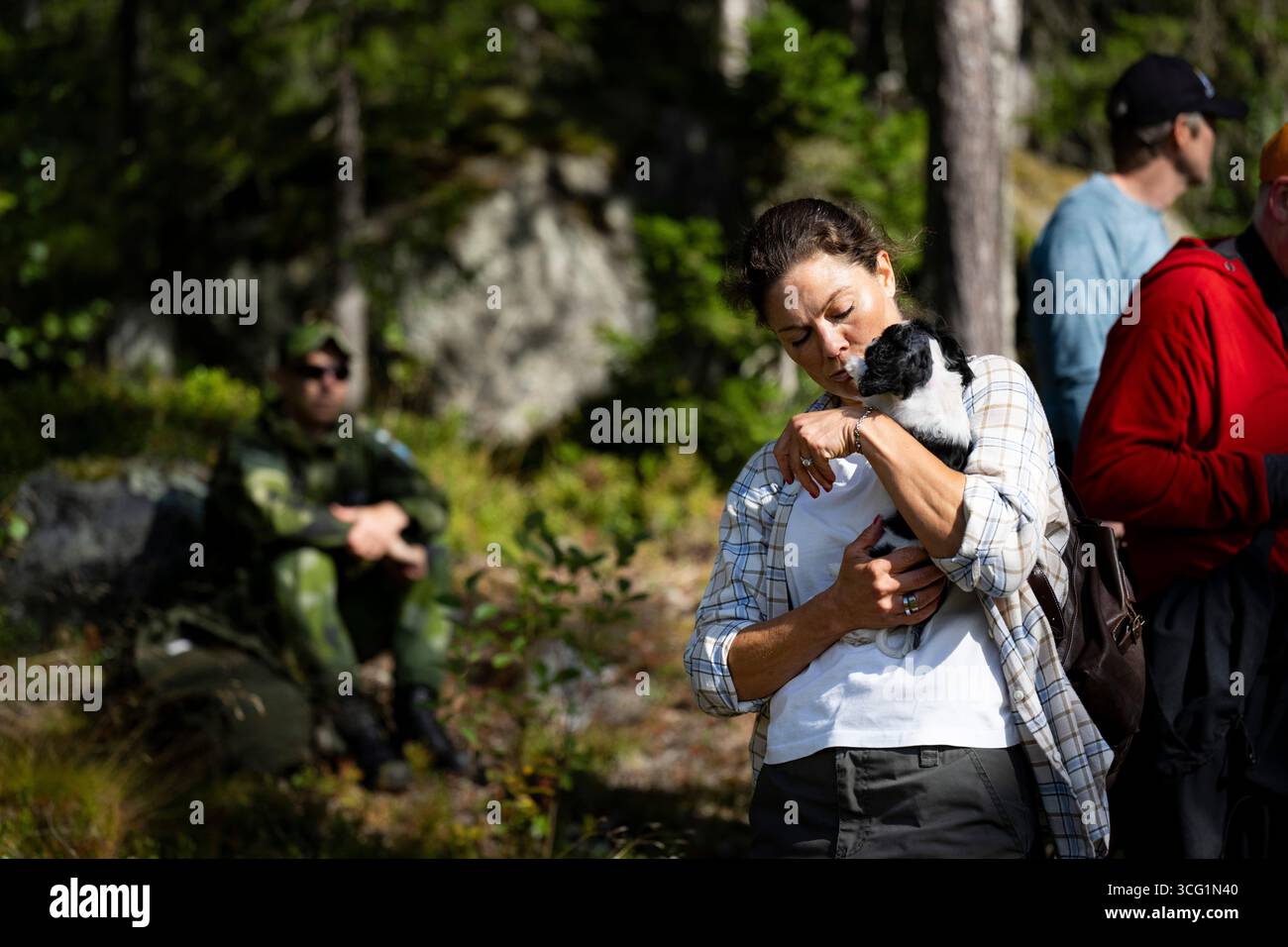 Sweden’s Crown Princess Victoria visits Björnlandet National Park in ...