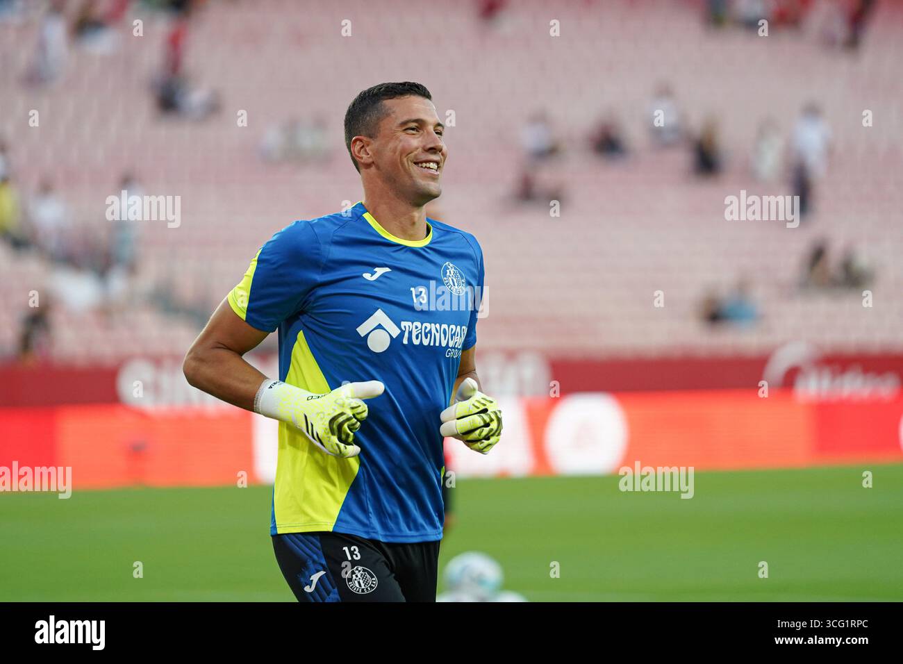 Seville, Spain. 25 August, 2025. David Soria (Getafe CF goalkeeper ...