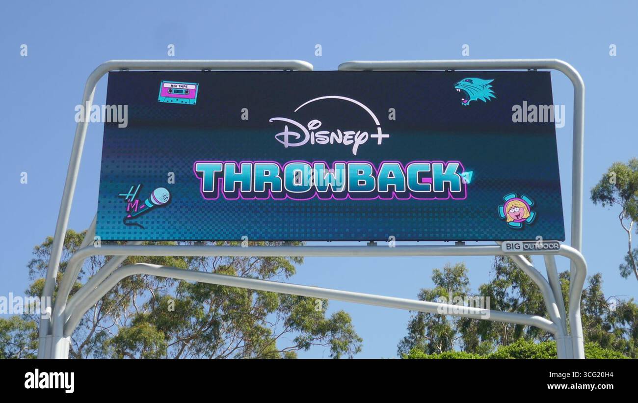 Los Angeles, California, USA 22nd August 2025 Disney Throwback ...