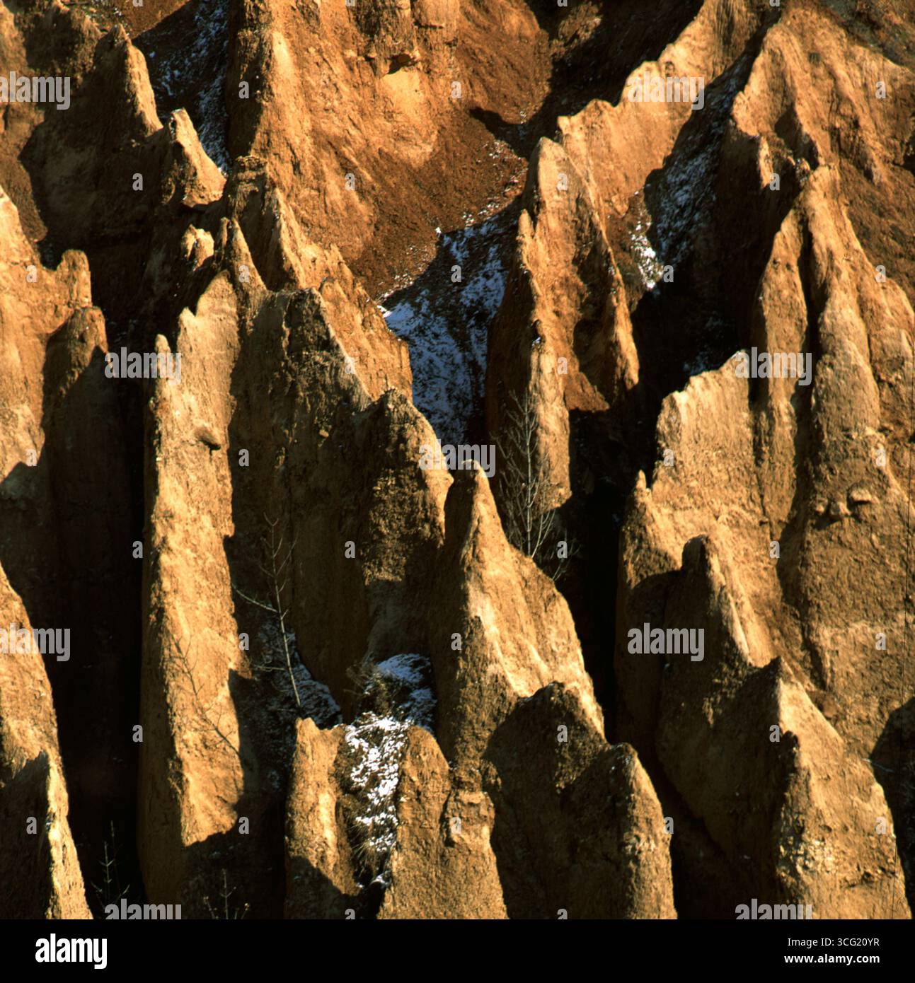 Pyramids near the village of Stob, Bulgaria. Natural attraction Stock ...