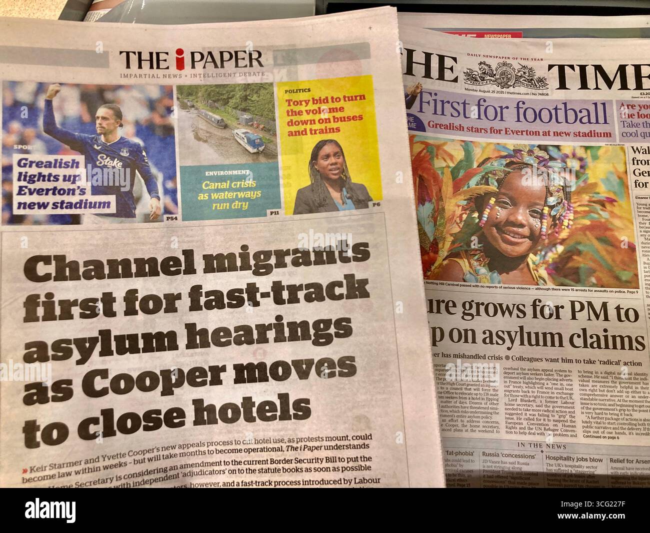 UK newspaper report pressure grows for Labour government to get grip on ...