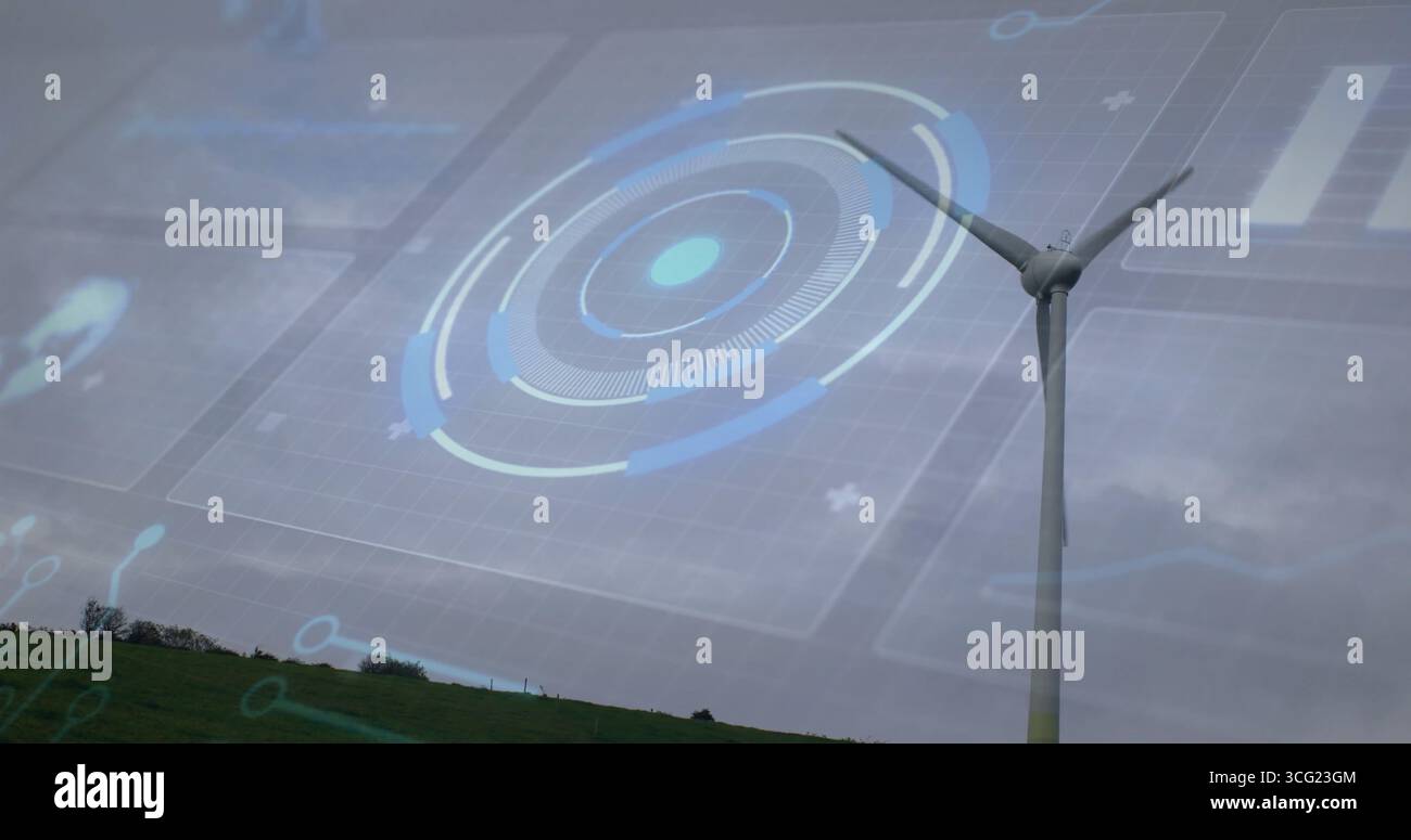 Featuring wind turbine rotating hi-res stock photography and images - Alamy