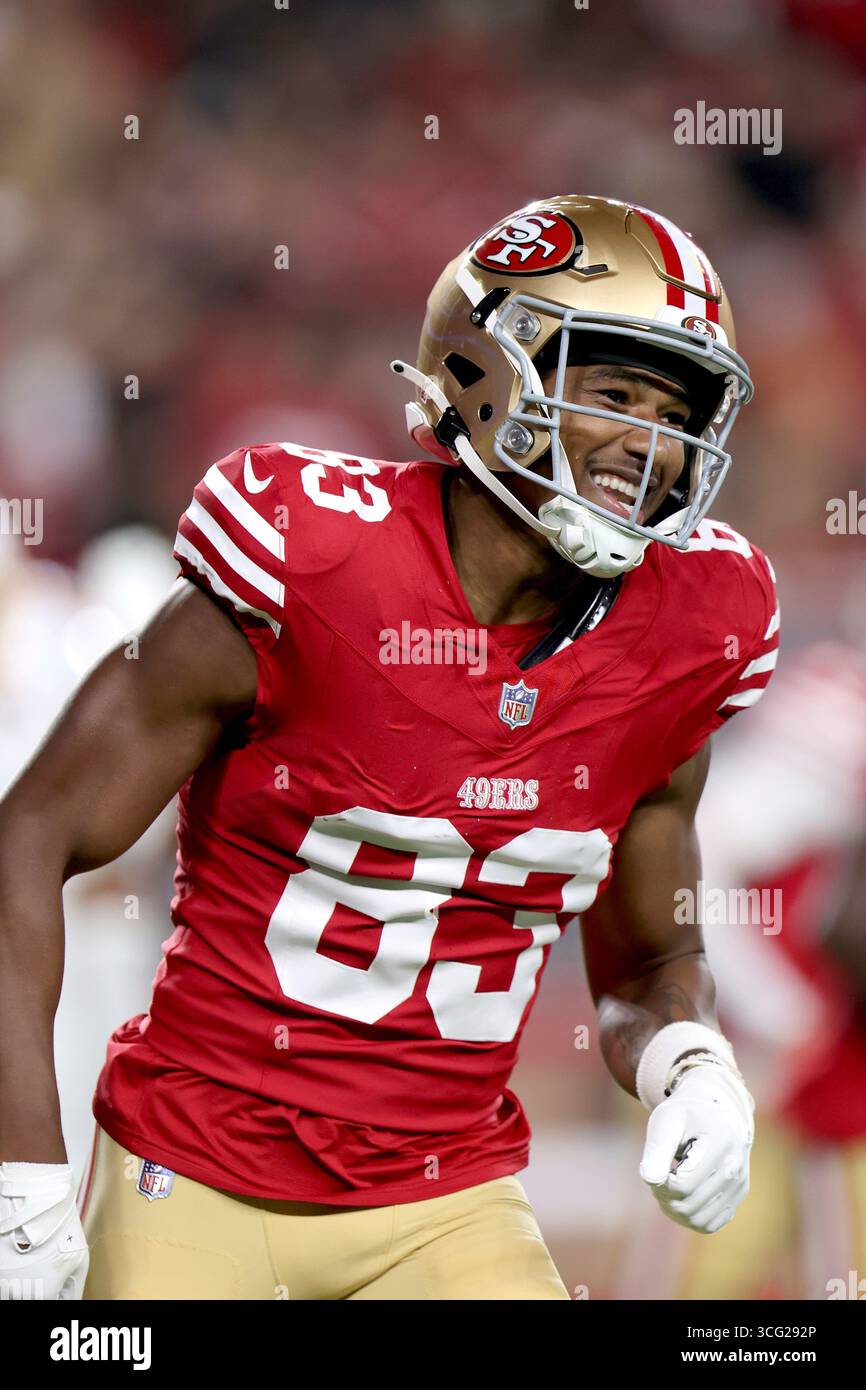 San Francisco 49ers wide receiver Terique Owens (83) reacts after a ...