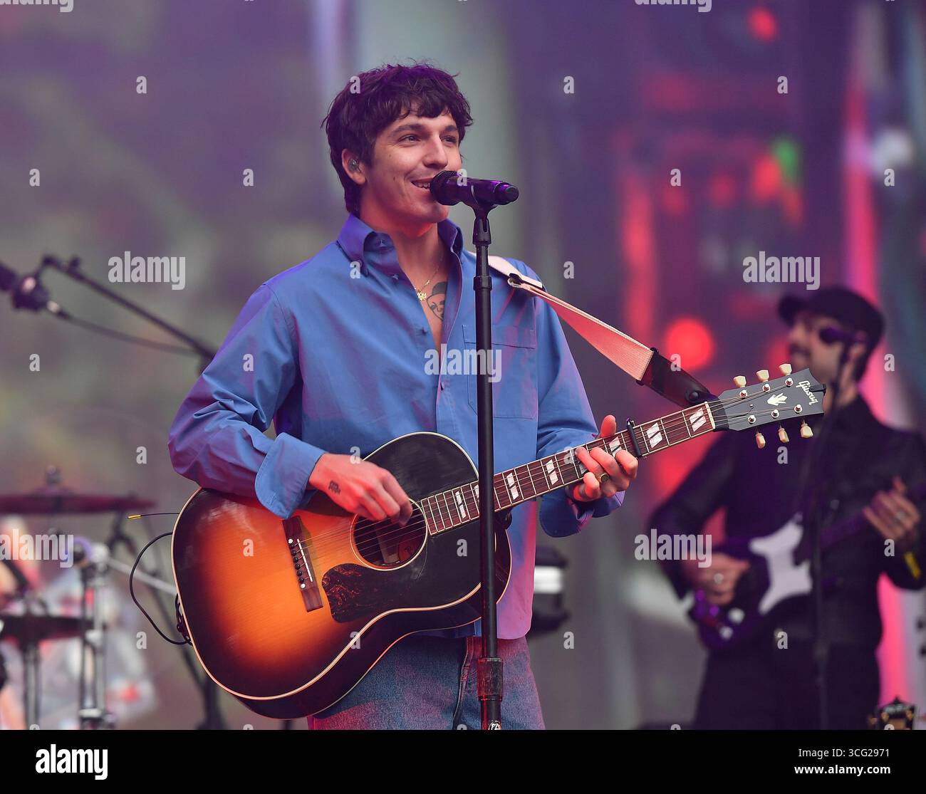 Role Model aka Tucker Pillsbury performs during the Outside Lands music ...