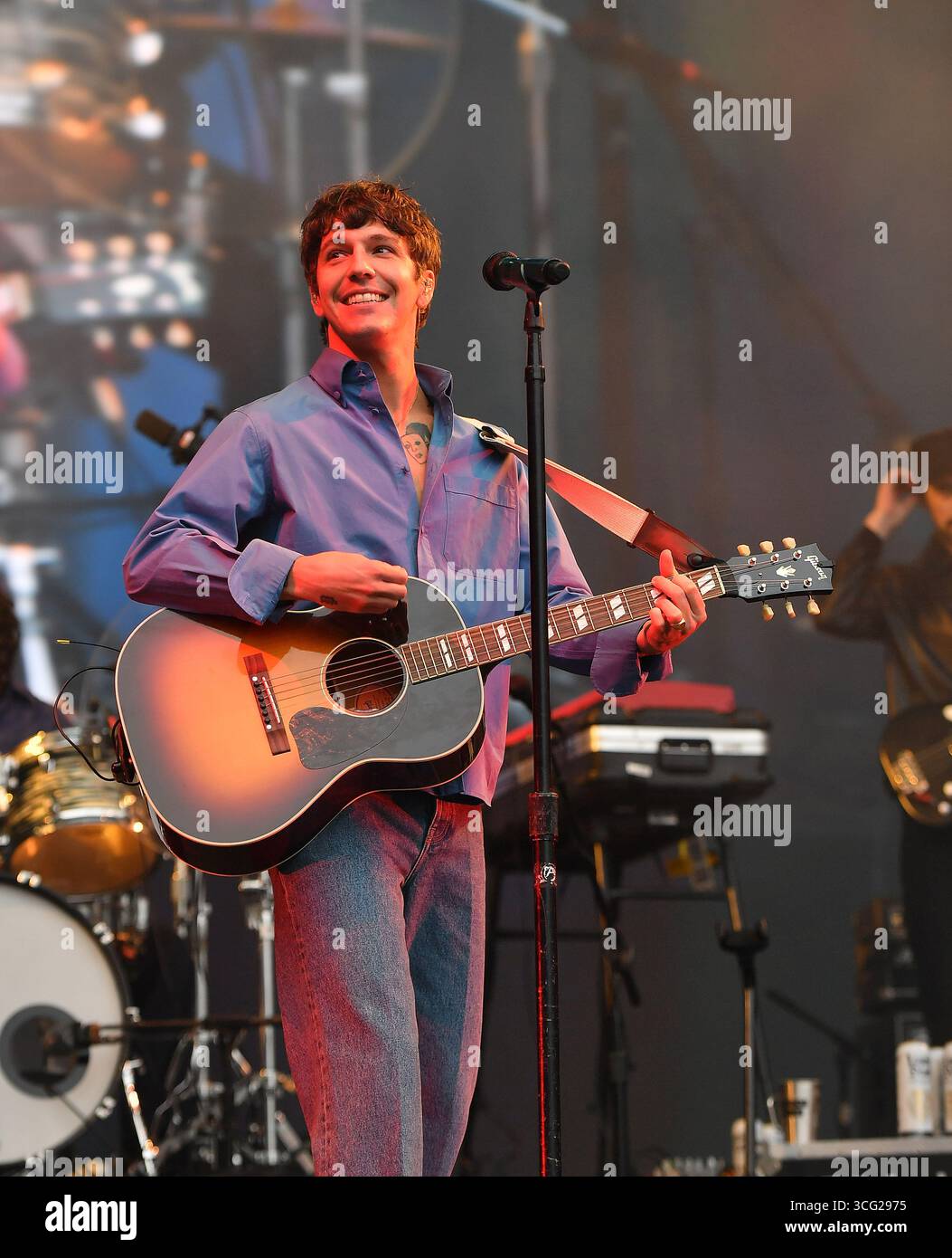 Role Model aka Tucker Pillsbury performs during the Outside Lands music ...