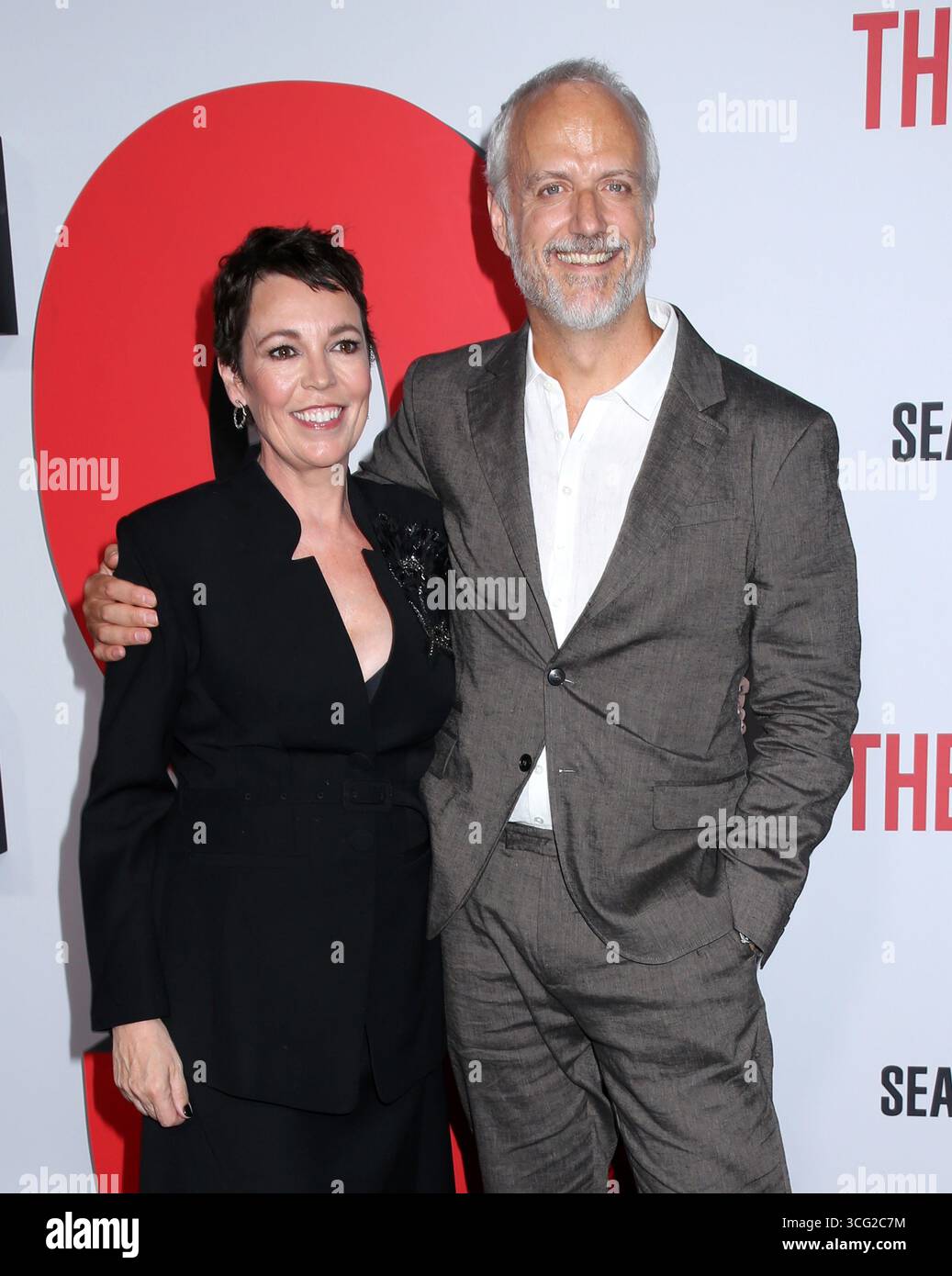 Olivia Colman and Ed Sinclair attending Searchlight Pictures' 'The ...