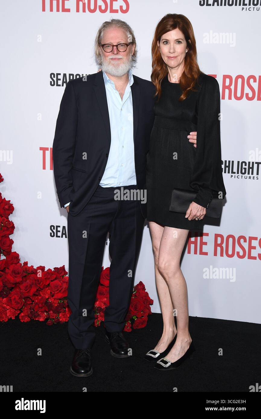 (L-R) Tony McNamara and Belinda Bromilow attend 'The Roses' New York ...