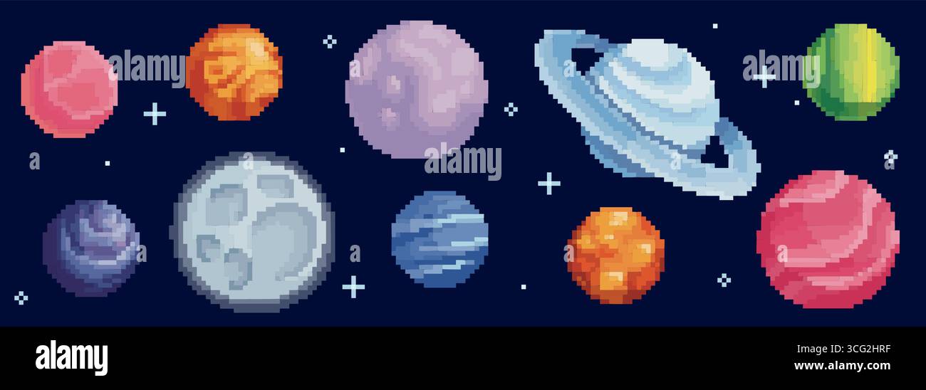 Terrestrial spheres Stock Vector Images - Alamy