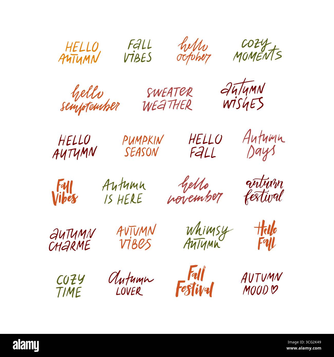 Set quotes hand drawn Stock Vector Images - Alamy