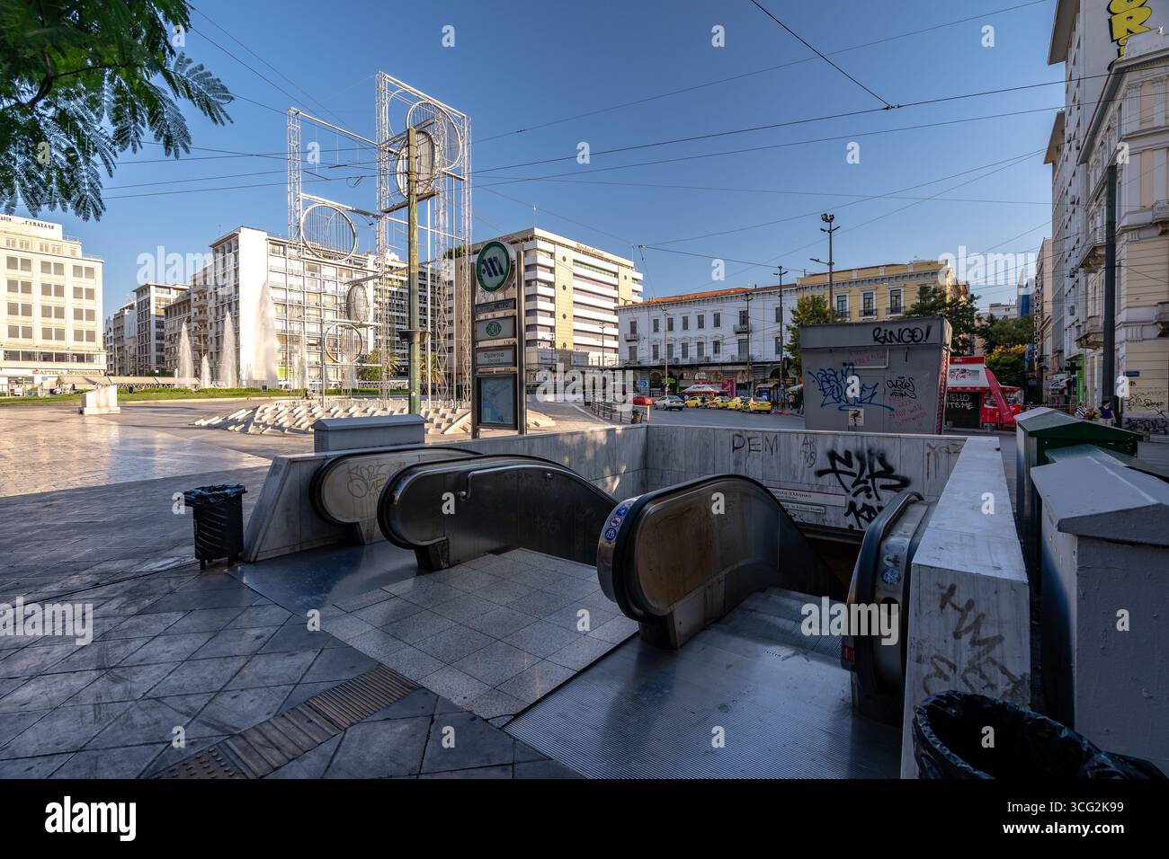 Omonoia metro hi-res stock photography and images - Alamy