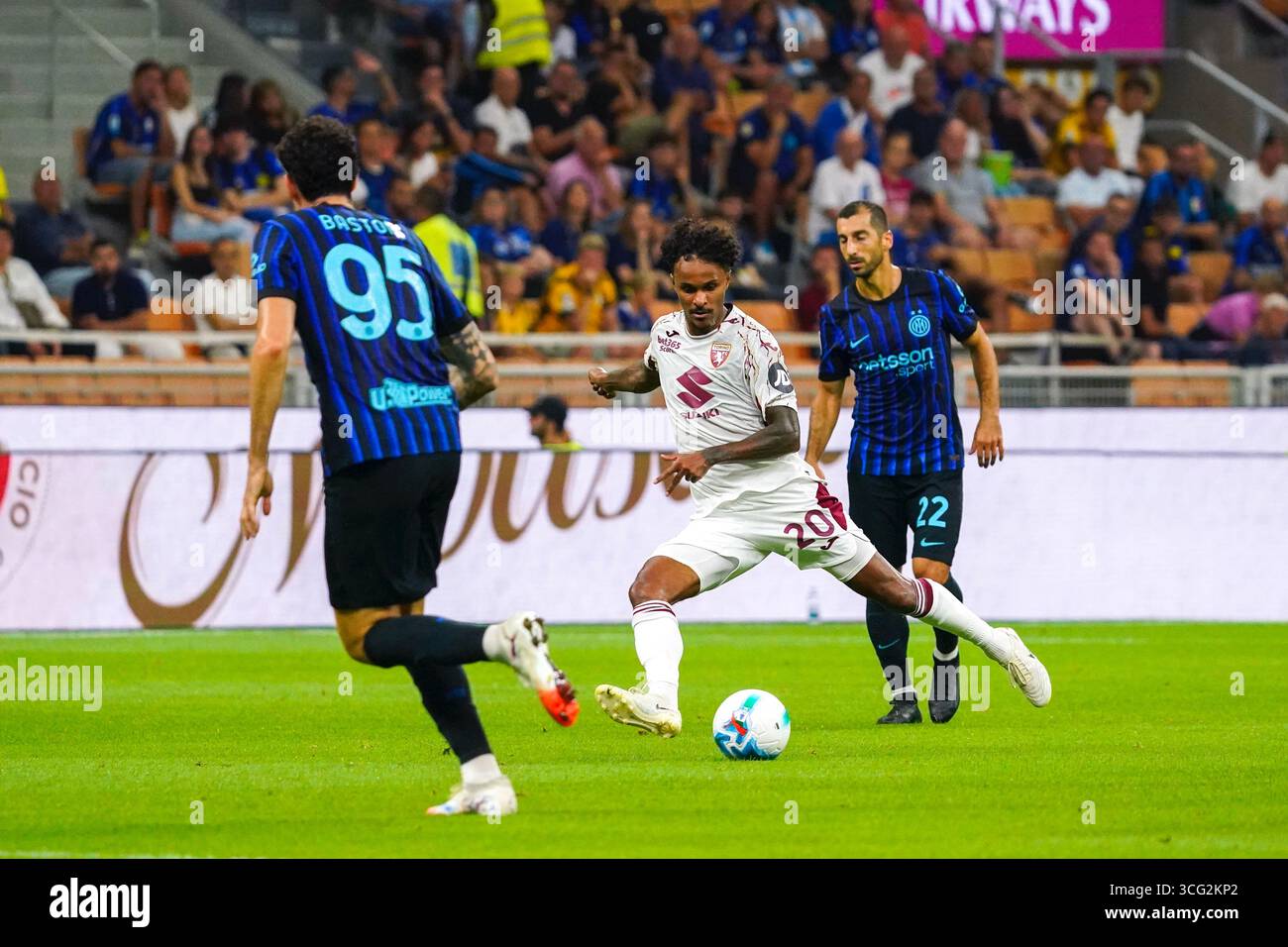 Valentino Lazaro during the Italian championship Serie A football match ...