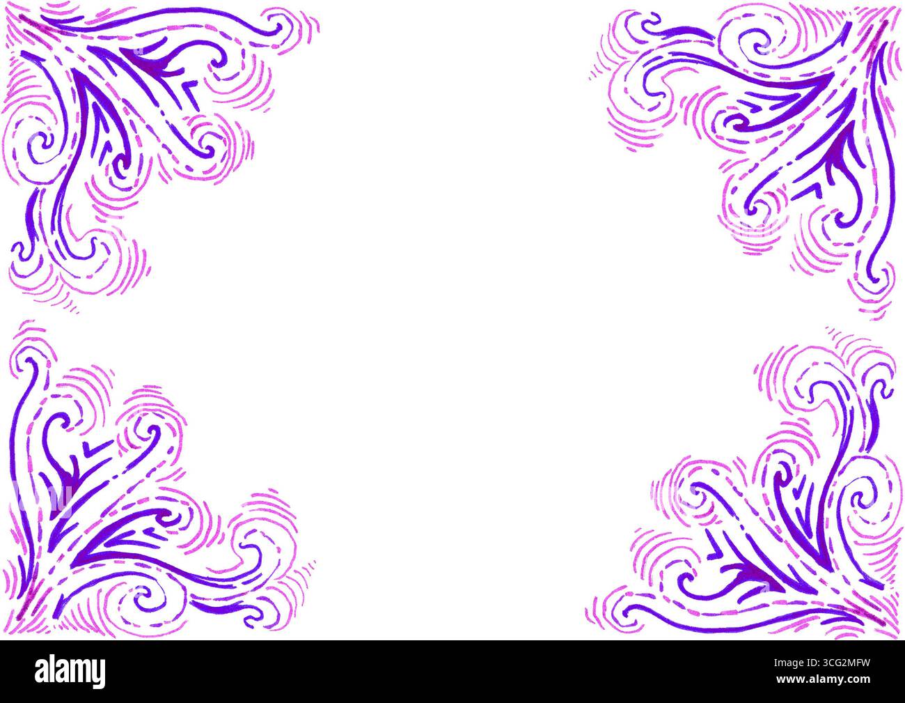Blue curved dashes Cut Out Stock Images & Pictures - Alamy