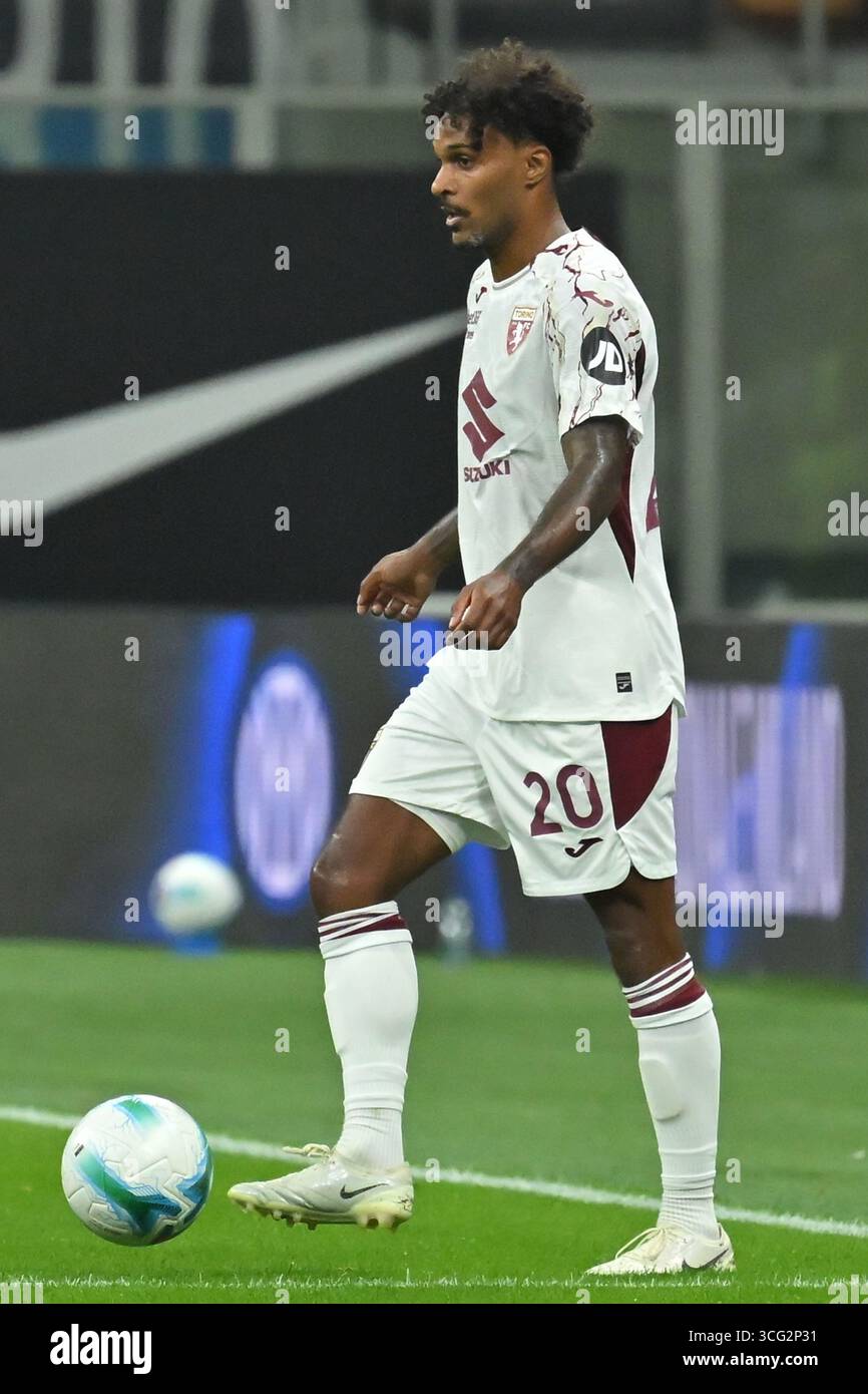 Valentino Lazaro of Torino during the serie A match between FC Inter v ...