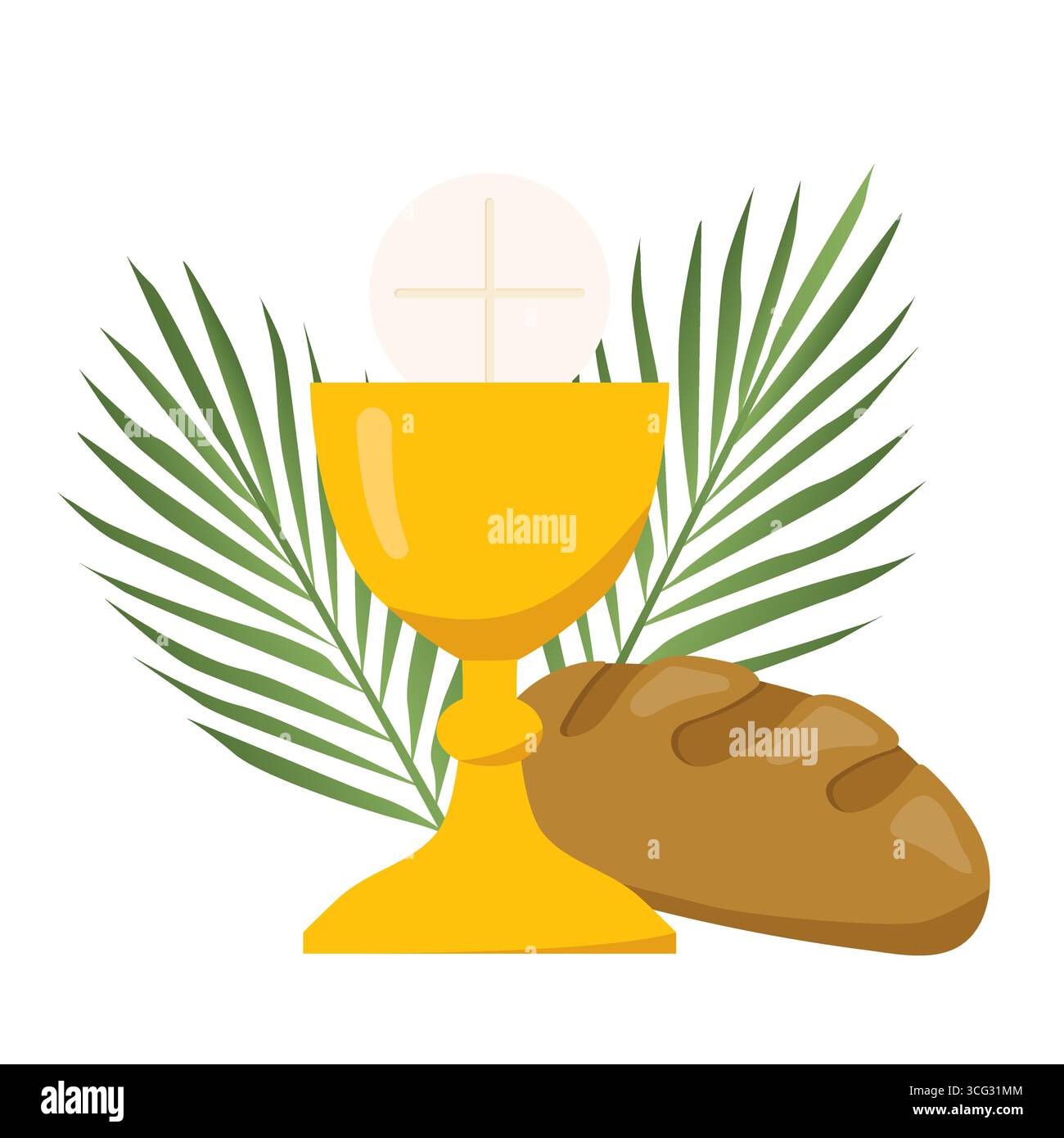 Communion wafer sacrament Cut Out Stock Images & Pictures - Alamy