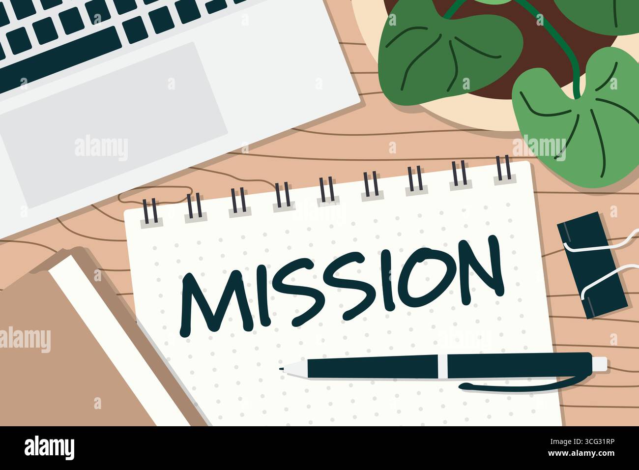 Business word in wooden Stock Vector Images - Alamy