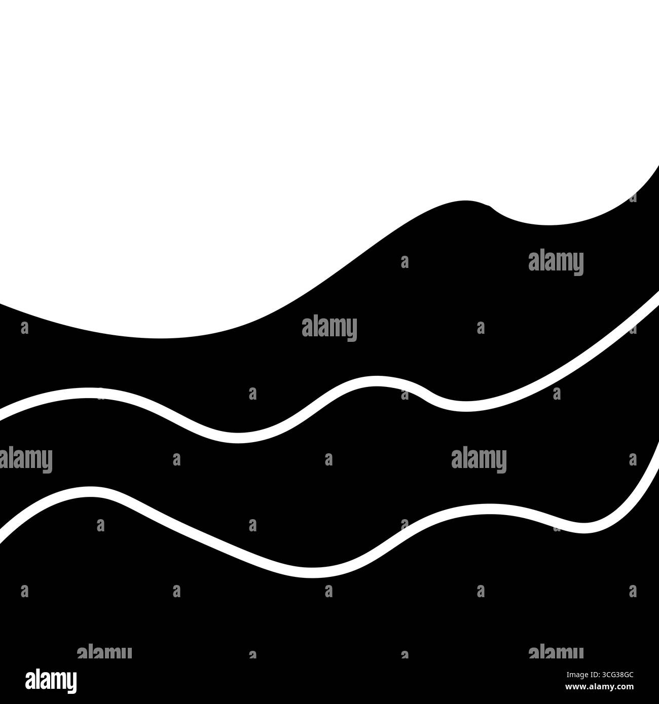 wave water vector art illustration Stock Vector Image & Art - Alamy