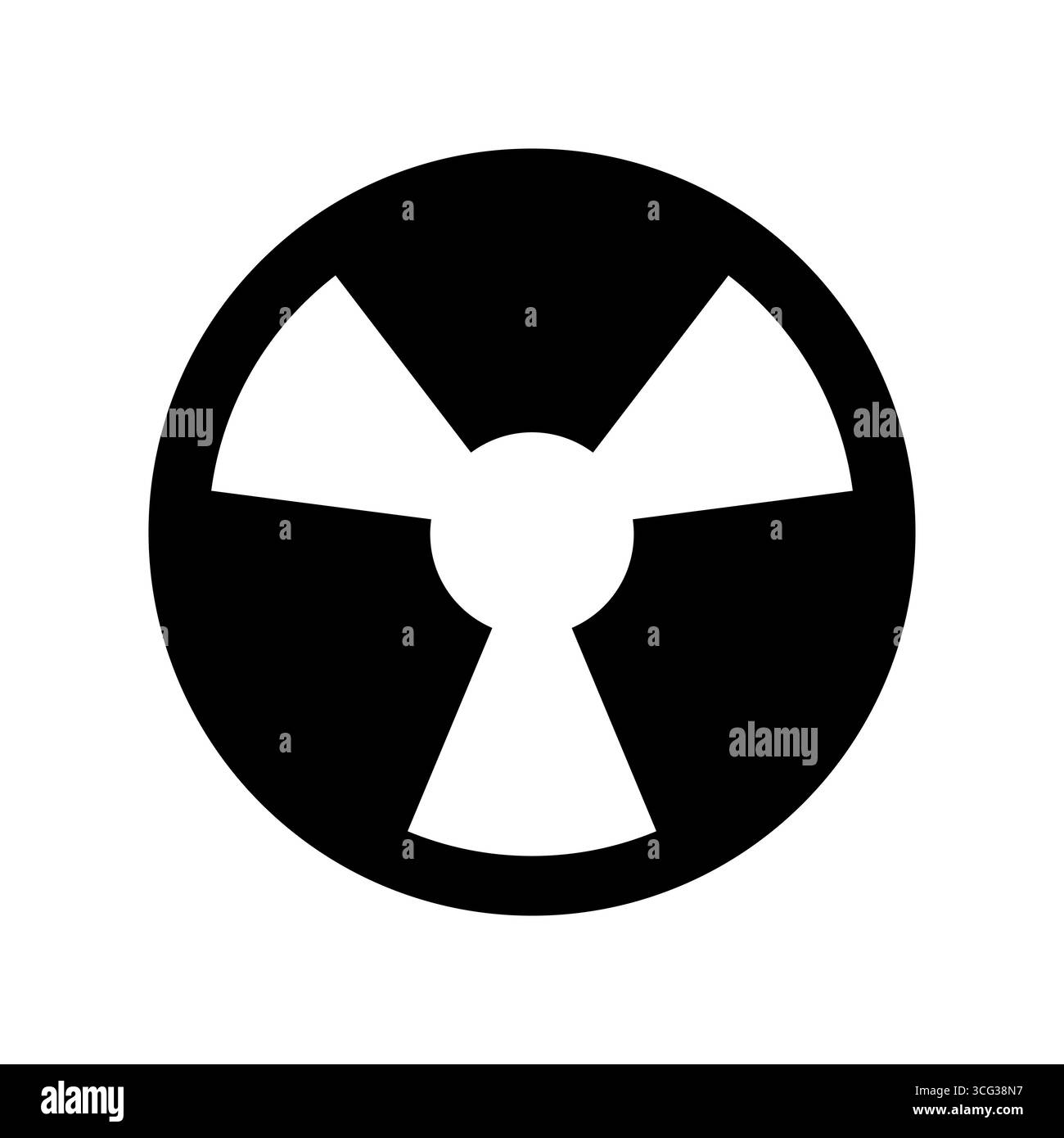 Hazardous waste icon vector vectors Cut Out Stock Images & Pictures - Alamy