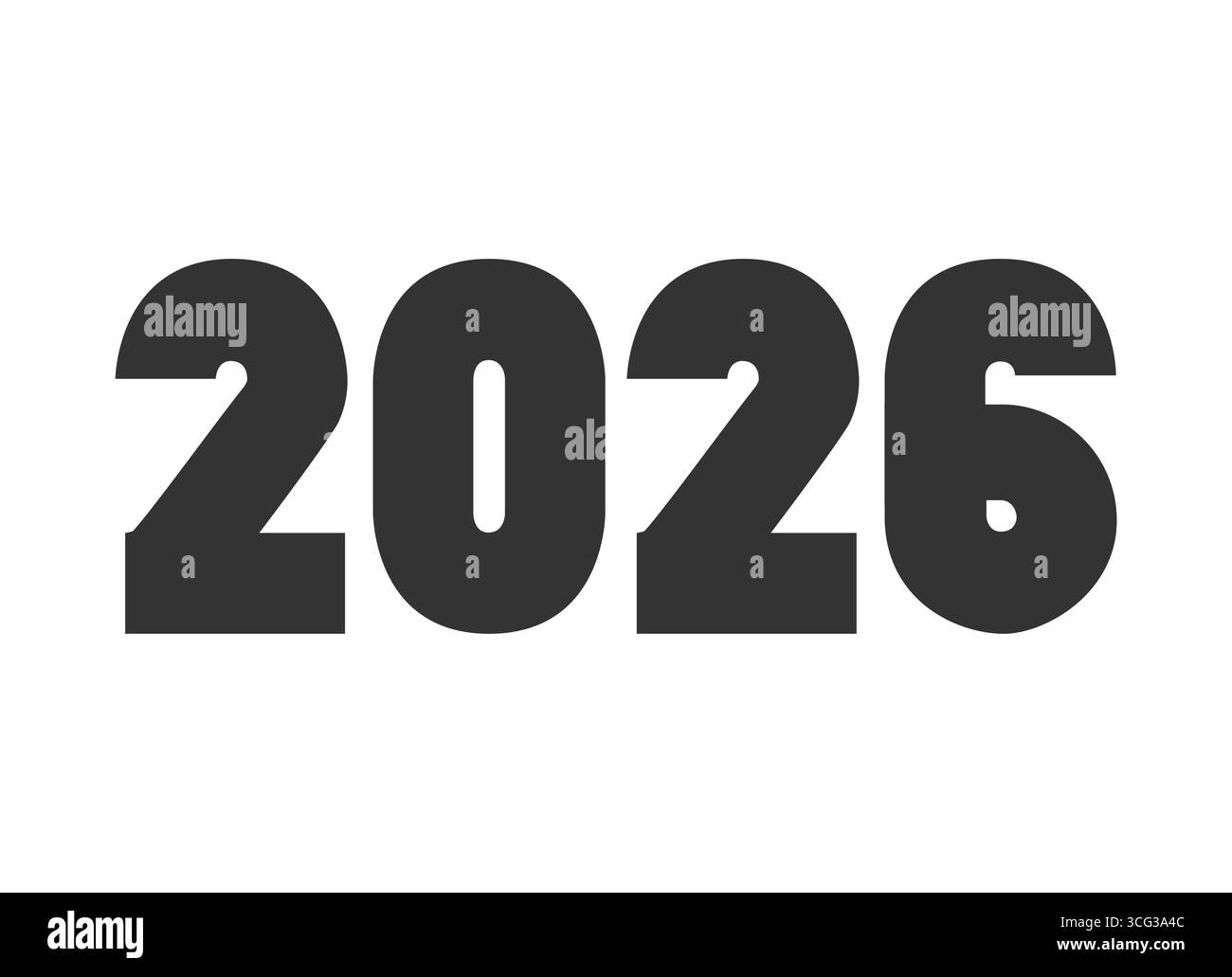 New year 2026 Black and White Stock Photos & Images - Alamy