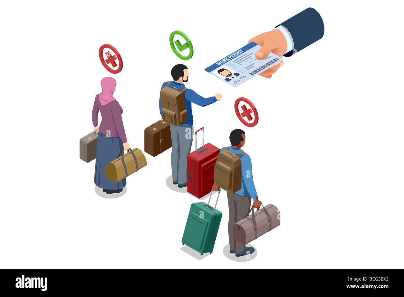 Denial work Stock Vector Images - Alamy