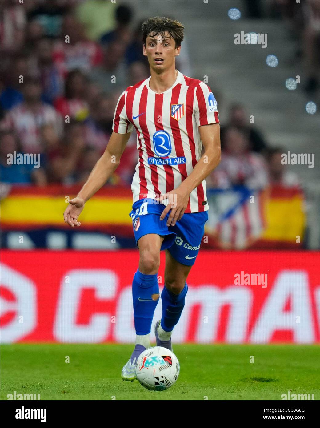 Robin Le Normand of Atletico de Madrid during the La Liga EA Sports ...
