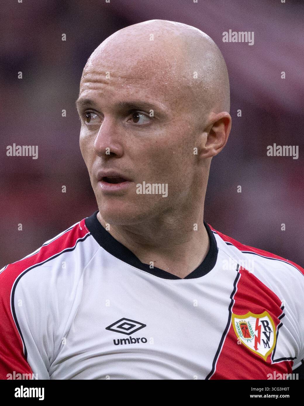 Isi Palazon of Rayo Vallecano during the La Liga EA Sports match ...