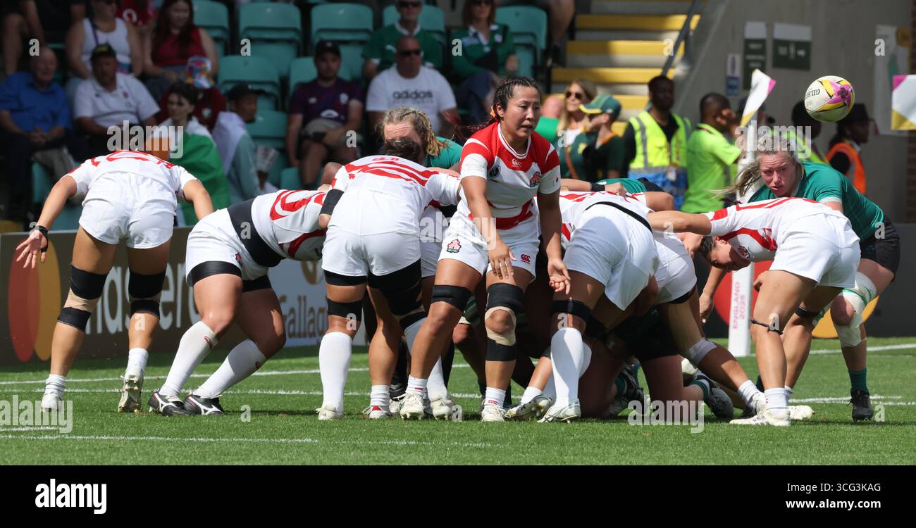 Japan's Seina SAITO(MIE PEARLS) in action during Women’s Rugby World ...