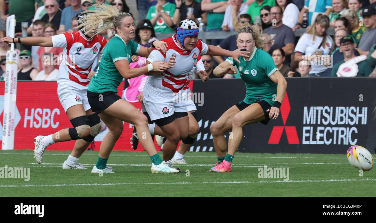 Northampton, UK. 24th Aug, 2025. Japan's Sachiko KATO (YOKOGAWA ...