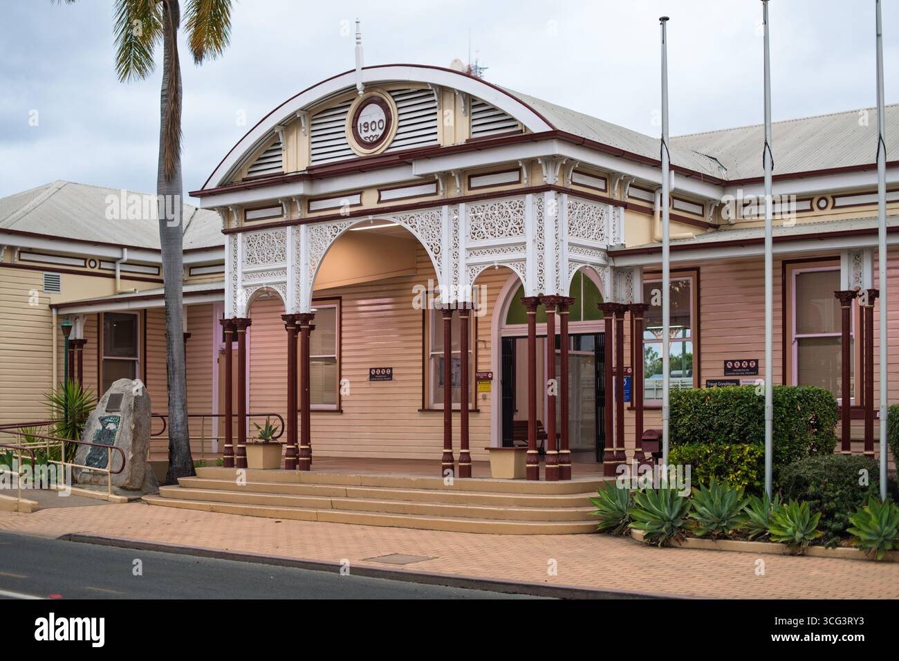 Emerald, Queensland, Australia - August 2025: Historic train railway ...