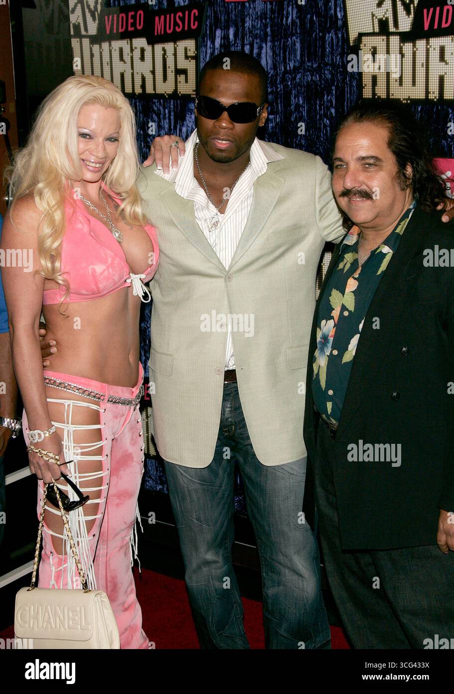 50 Cent and Ron Jeremy at the MTV Video Music Awards at Palms Casino in ...