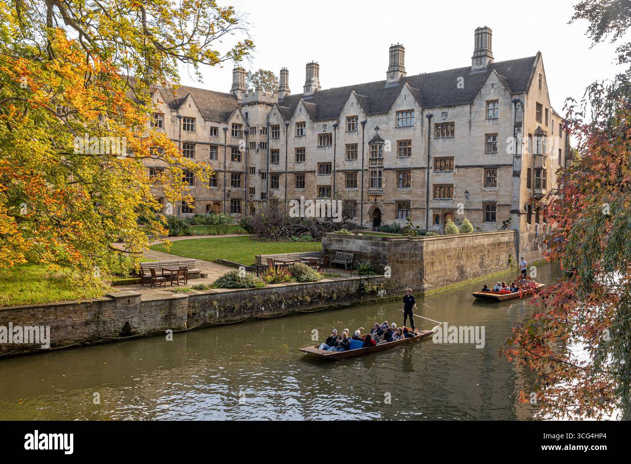 Cambridge, England. King's College Library, also called Kennedy ...