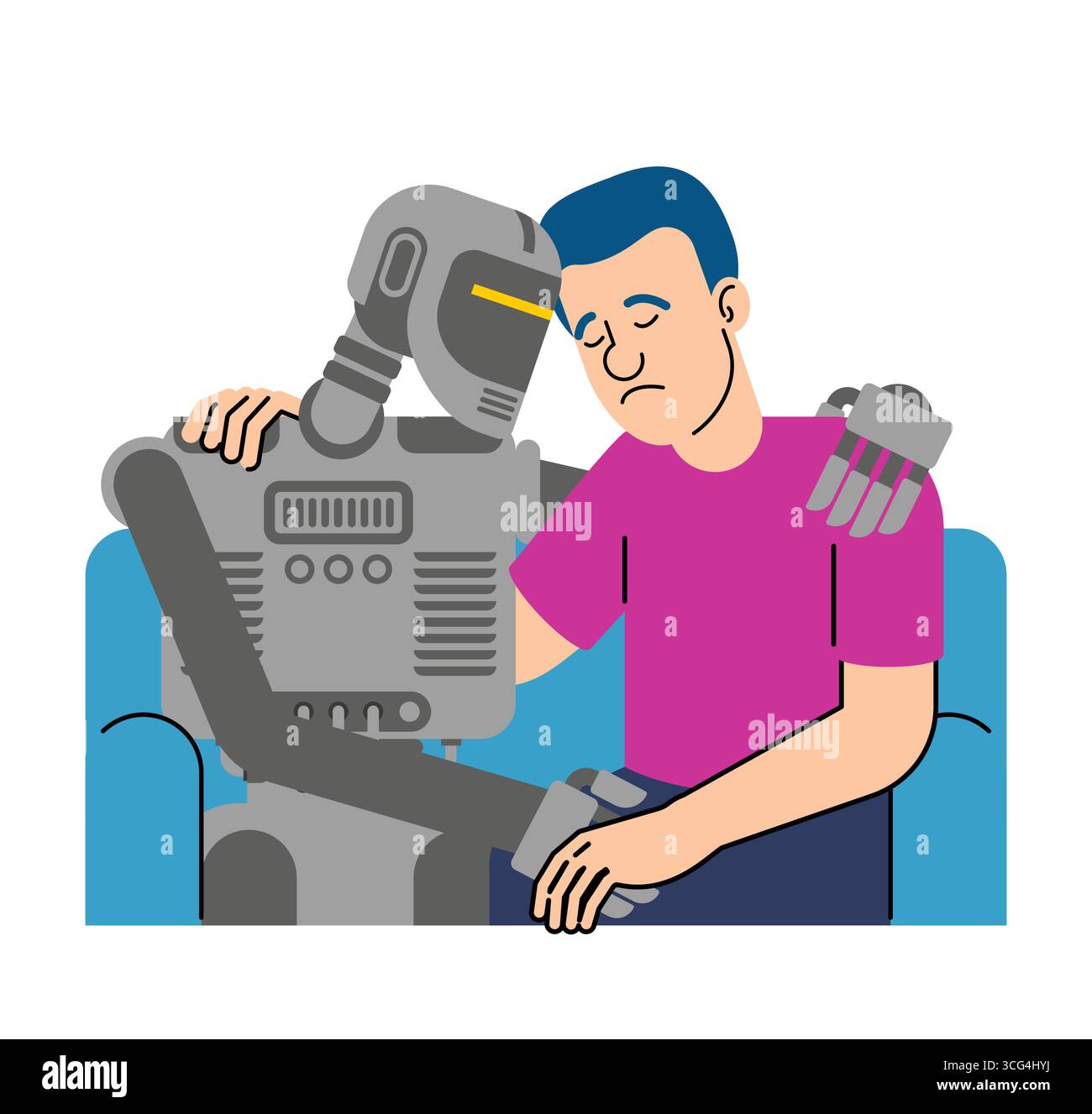 Friend ai Cut Out Stock Images & Pictures - Alamy