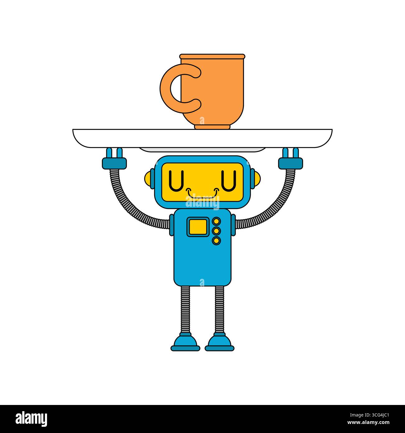 Friendly hospitality Stock Vector Images - Alamy