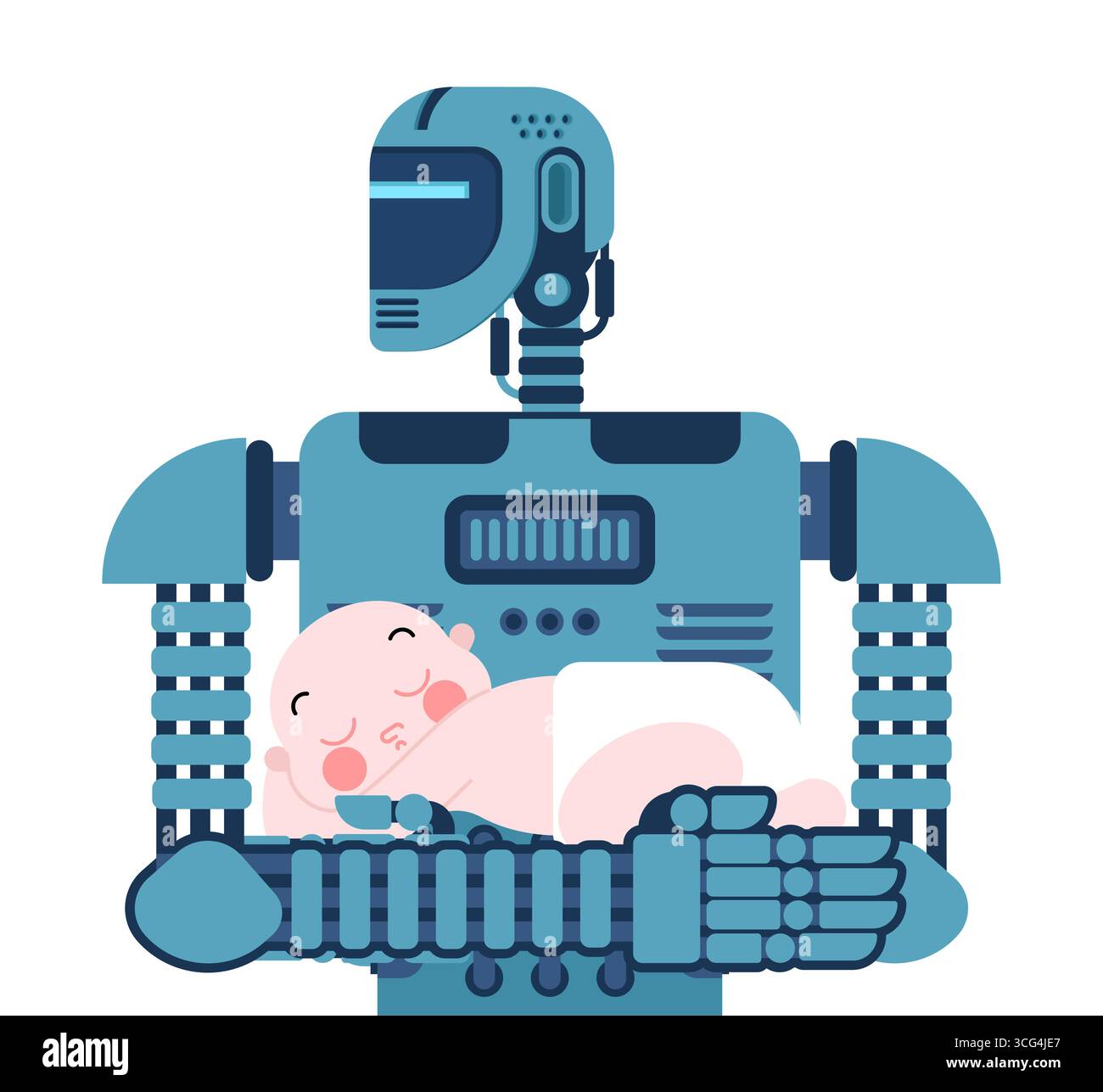 Parenting technology Stock Vector Images - Alamy