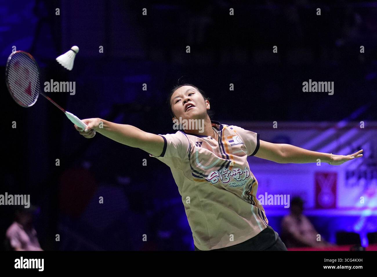 Taiwan's Pin-Chian Chiu plays China's Yue Han during the women's first ...