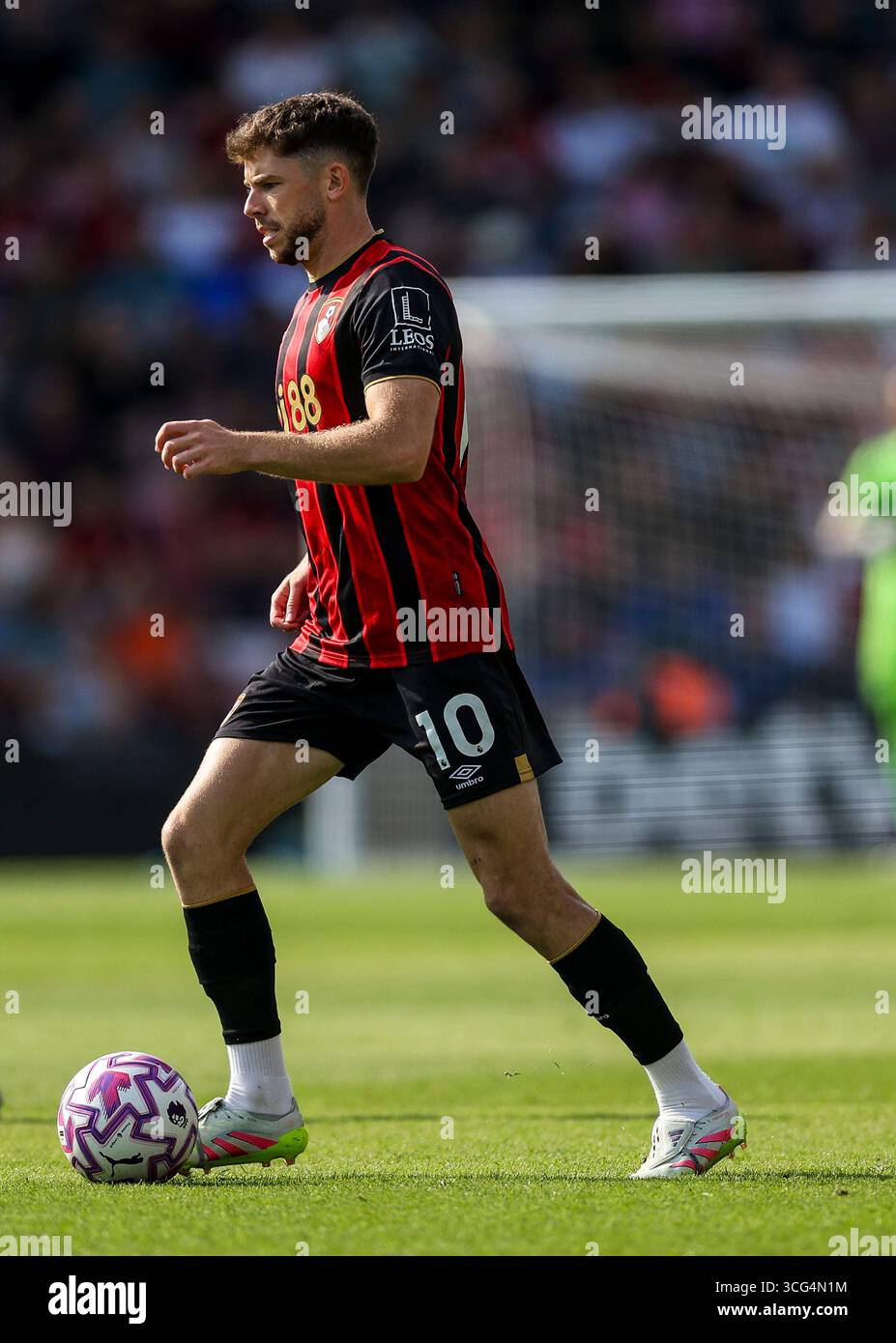 Bournemouth's Ryan Christie in action during the Premier League match ...