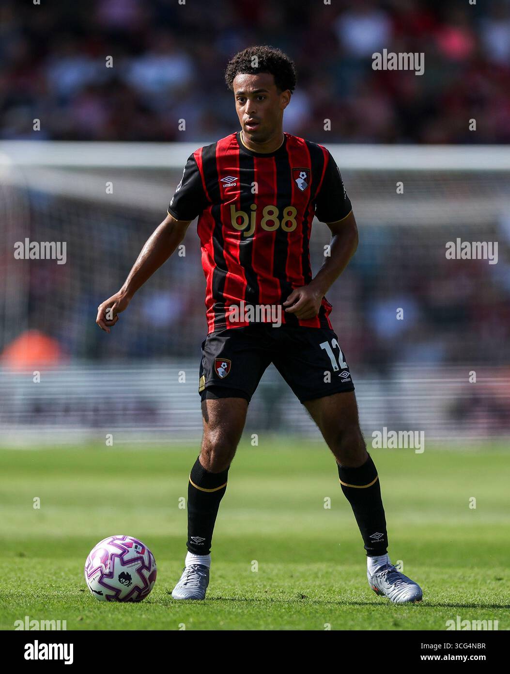 Bournemouth's Tyler Adams in action during the Premier League match at ...