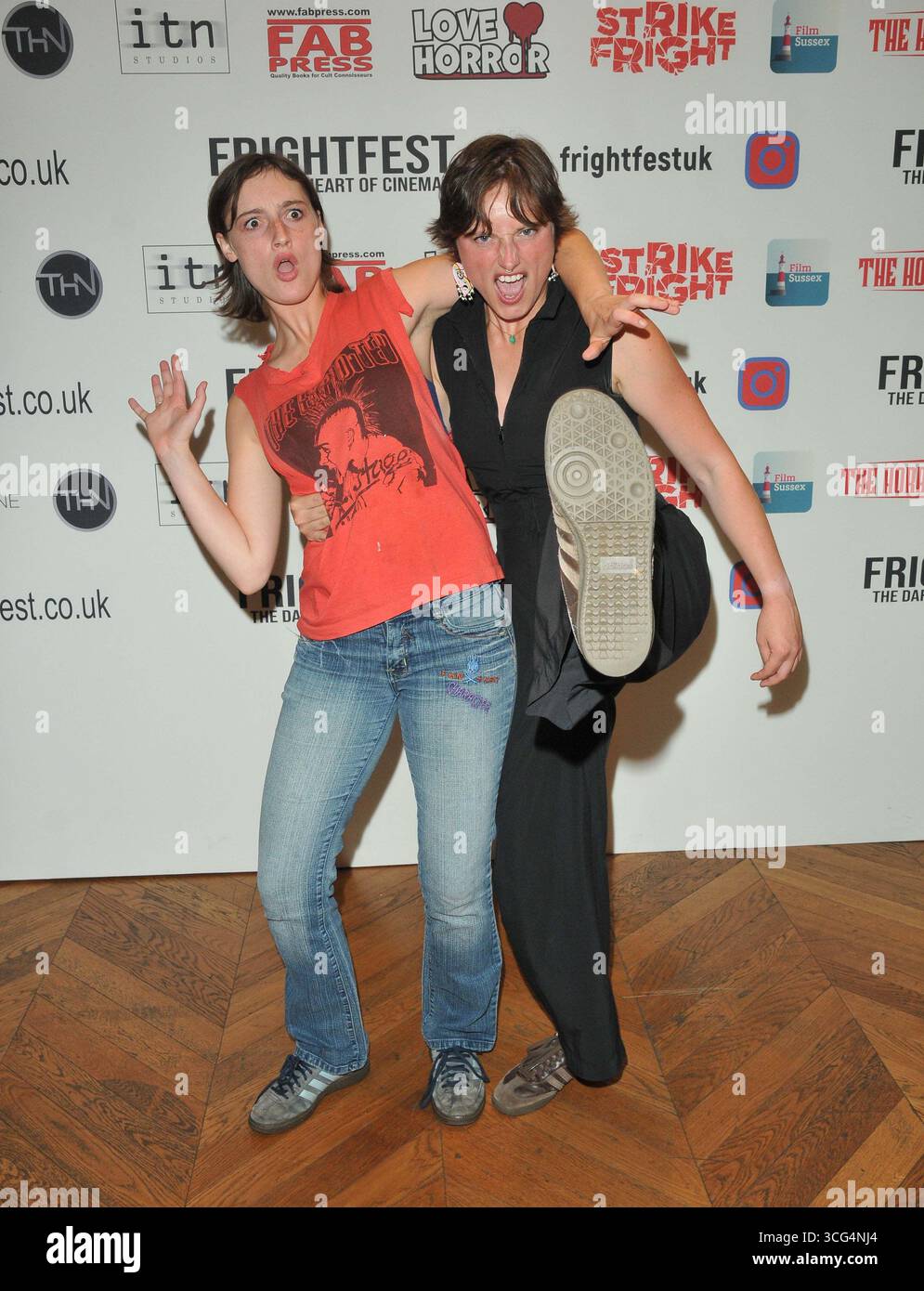Zelda Adams and Lulu Adams at the "Mother of Flies" FrightFest film ...