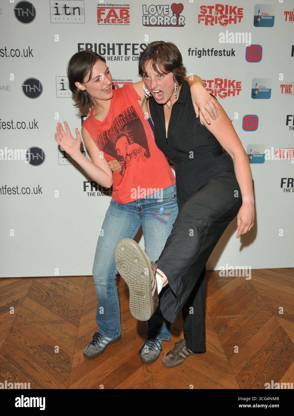 Zelda Adams and Lulu Adams at the "Mother of Flies" FrightFest film ...