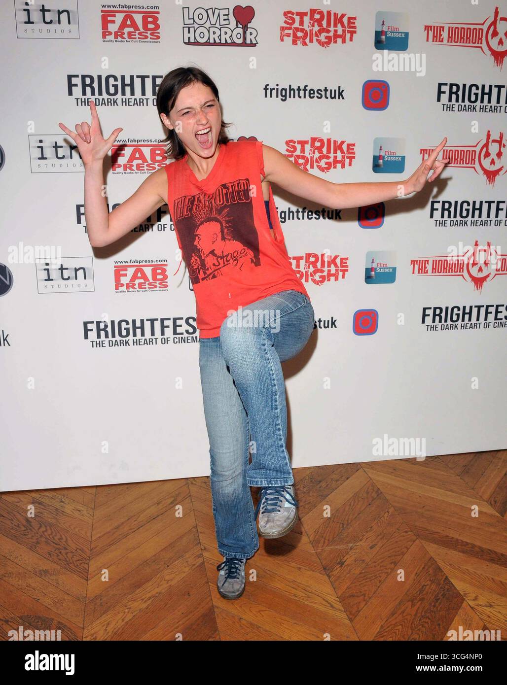 Zelda Adams at the "Mother of Flies" FrightFest film festival day 5 UK ...