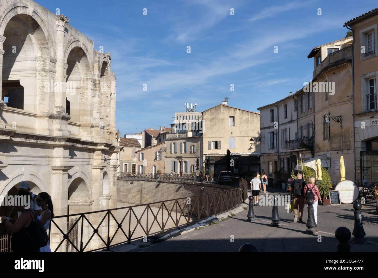 The Roman Amphitheatre of Arles, Provence, France Stock Photo - Alamy