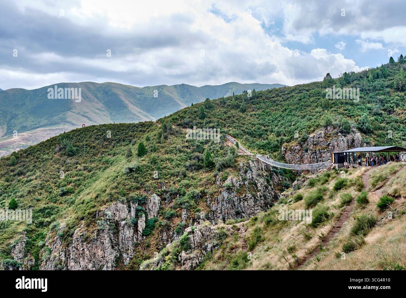 Scenic landscape chunkurchak gorge hi-res stock photography and images ...