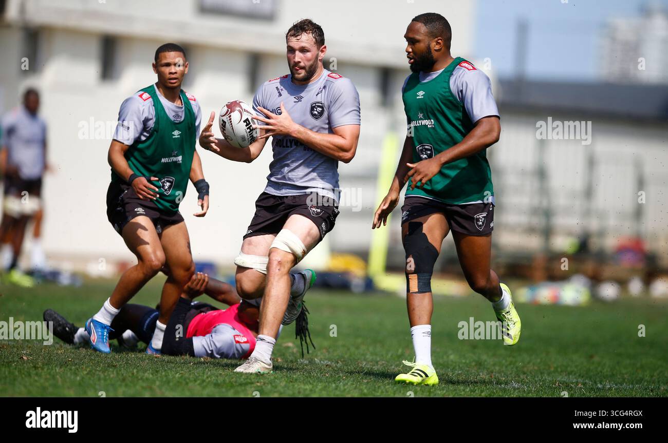 Nick Hatton of the Hollywoodbets Sharks during Hollywoodbets Sharks ...