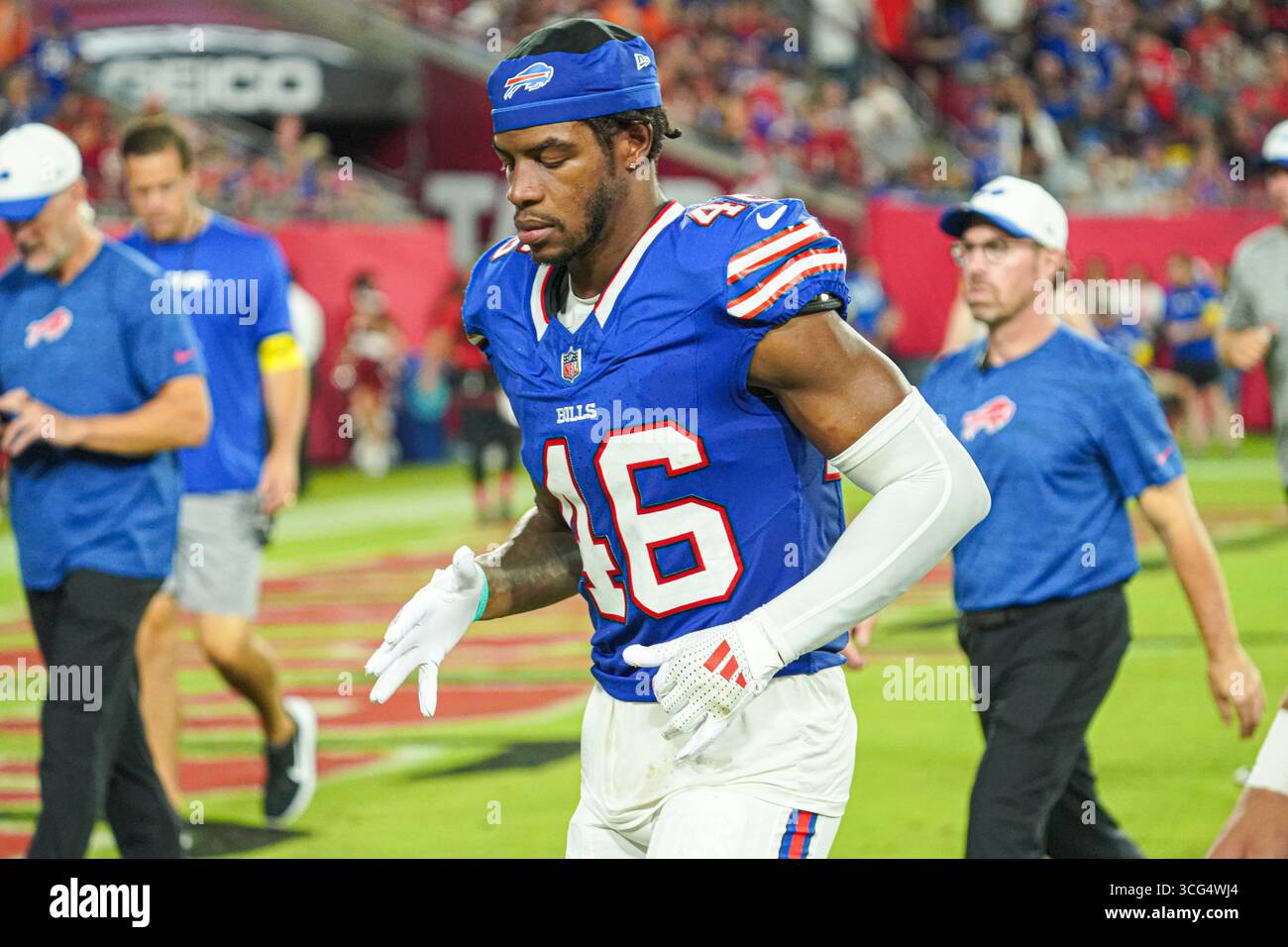 Tampa Bay, Florida, USA, August 23, 2025, Buffalo Bills player Ja ...