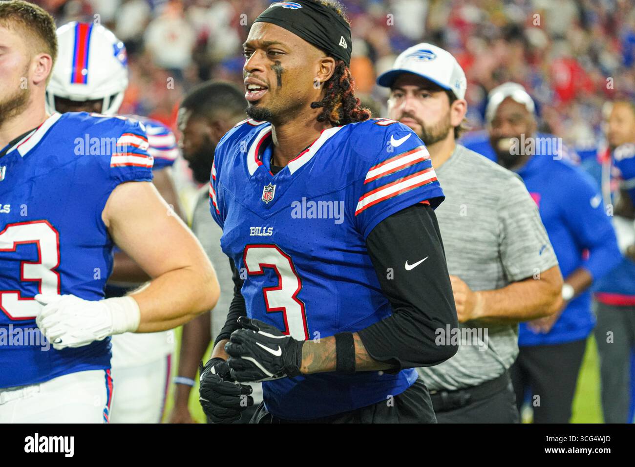 Tampa Bay, Florida, USA, August 23, 2025, Buffalo Bills player Damar ...