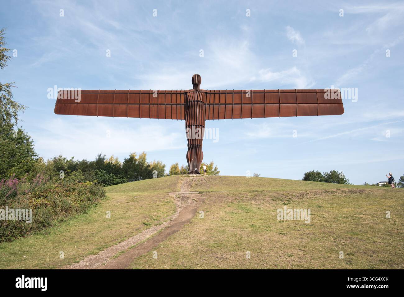 'The Angel of the North' located in Gateshead, UK Stock Photo - Alamy